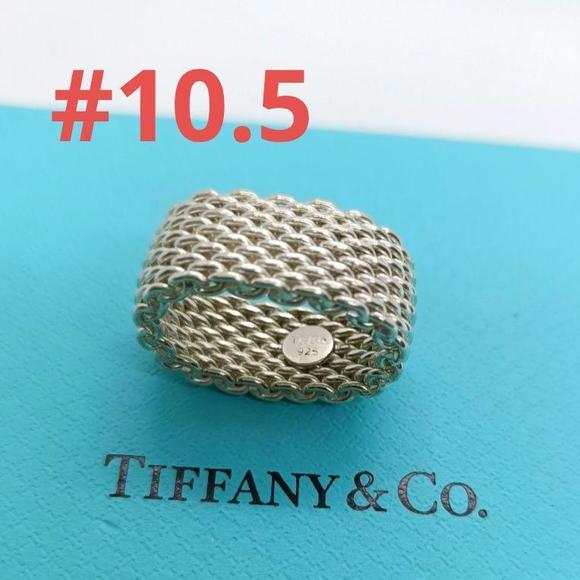 Tiffany & Co. | Jewelry | Tiffany Co 5 Somerset Ring 925 Sterling ...